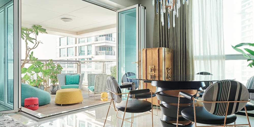 A balance of soft femininity and refined contemporary, this abode by ...