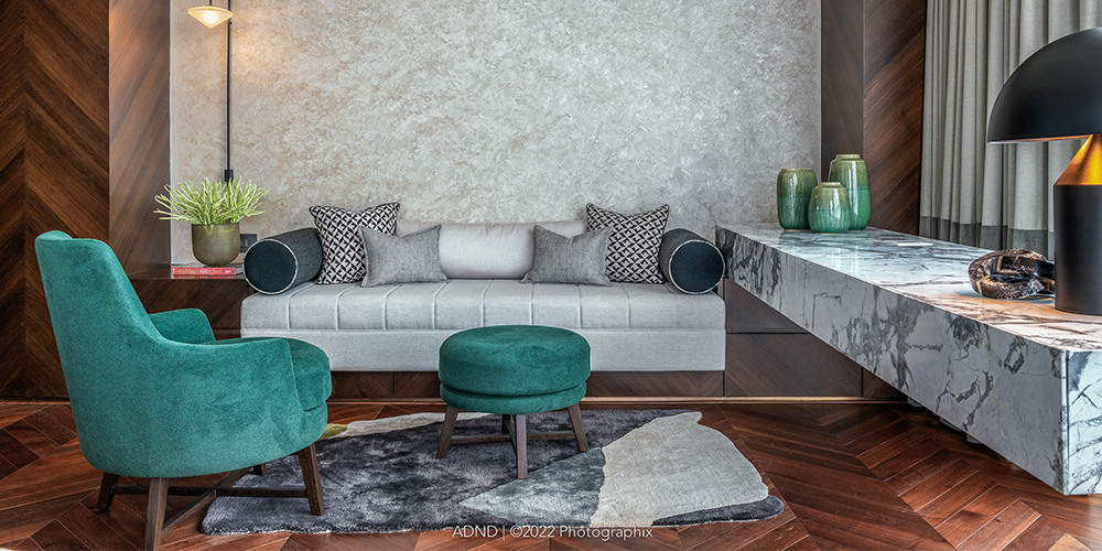 ADND design this comtemporary home to display their client's art collection