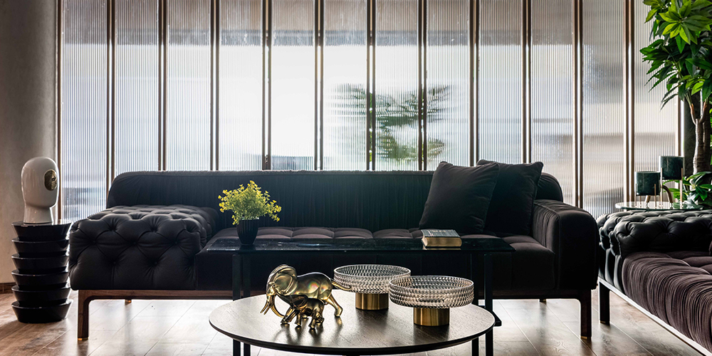 Azure Interiors give a luxe glow-up with subtle geometry to this ...