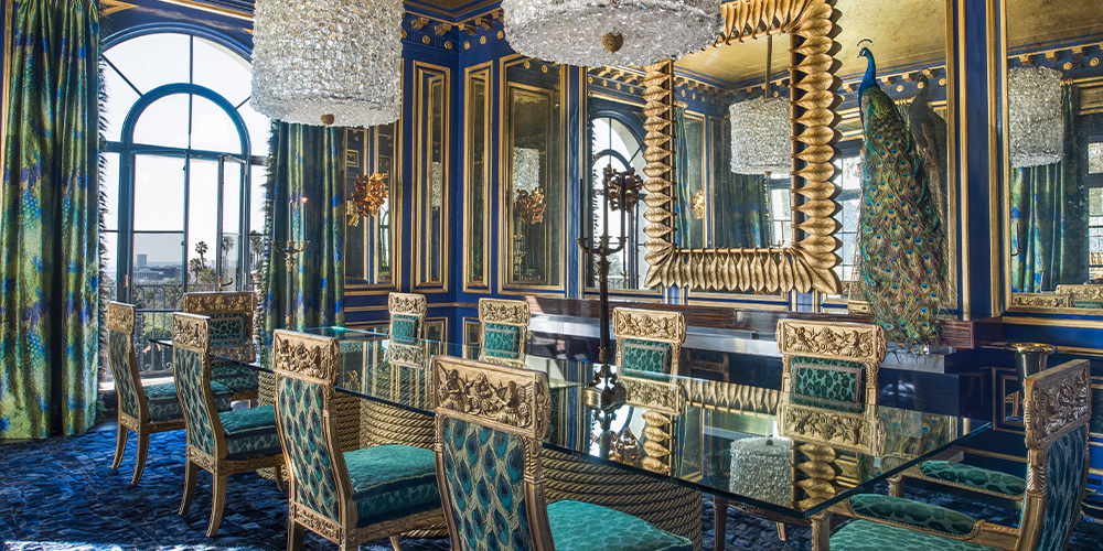 Timothy Corrigan fashions a castle in the air with whimsical designs