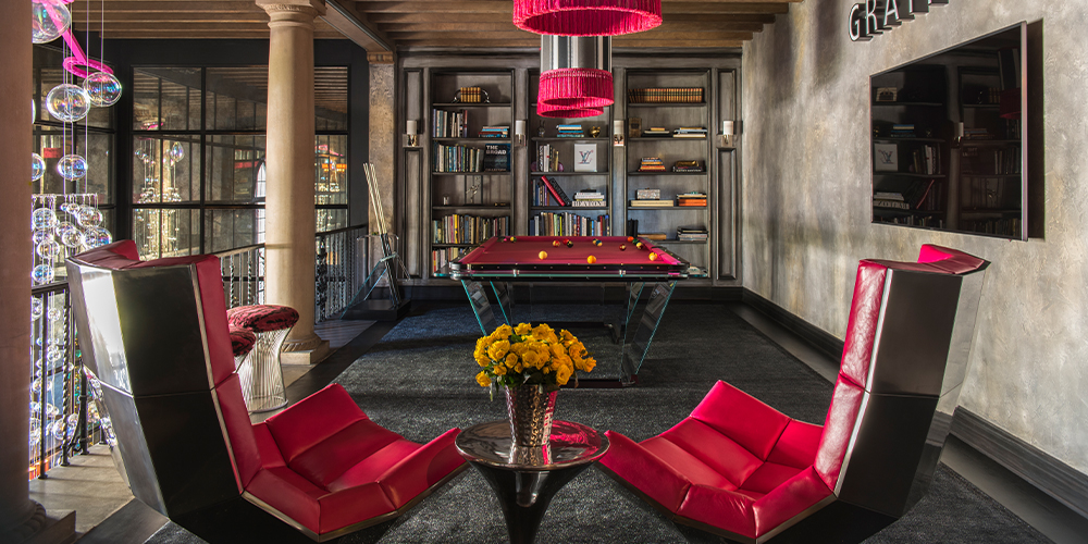 Timothy Corrigan fashions a castle in the air with whimsical designs