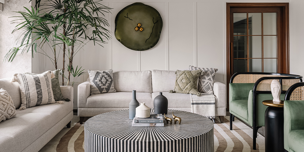 Contemporary home with an Indian spirit by Quirk Studio in Mumbai