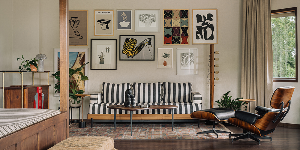 Tropical and eclectic - Elle Decor