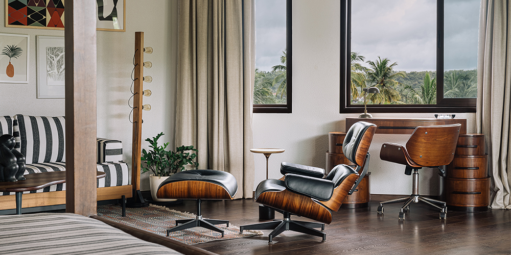 Tropical and eclectic - Elle Decor