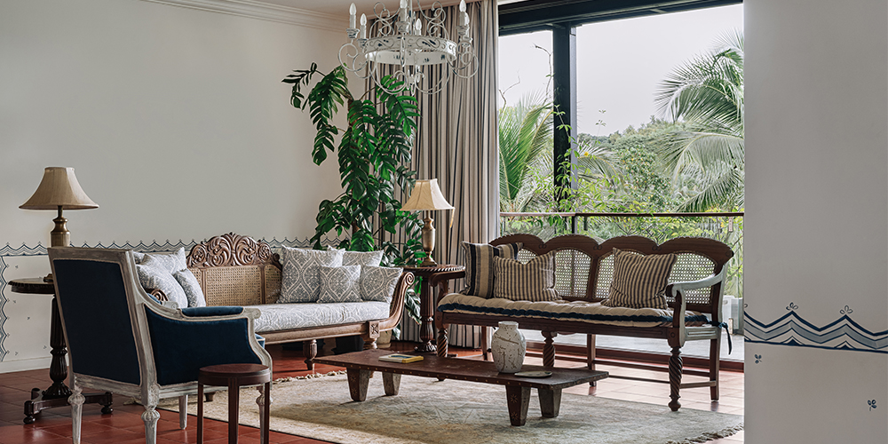 Tropical and eclectic - Elle Decor