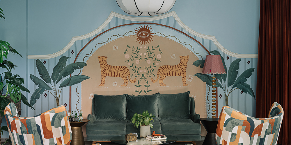 Tropical and eclectic - Elle Decor