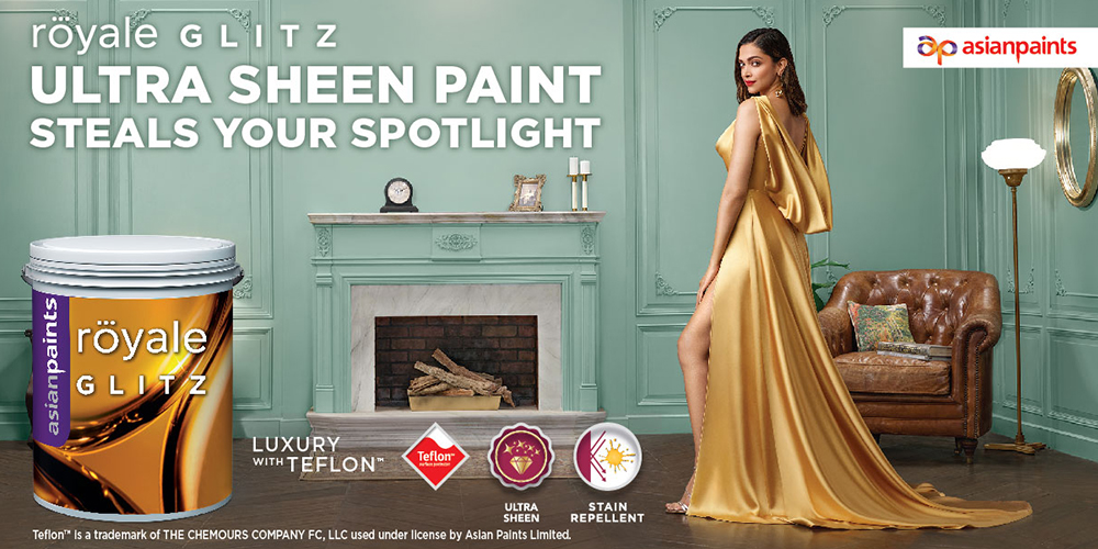 Festive ready home with The Royale Glitz Ultra Sheen by Asian Paints