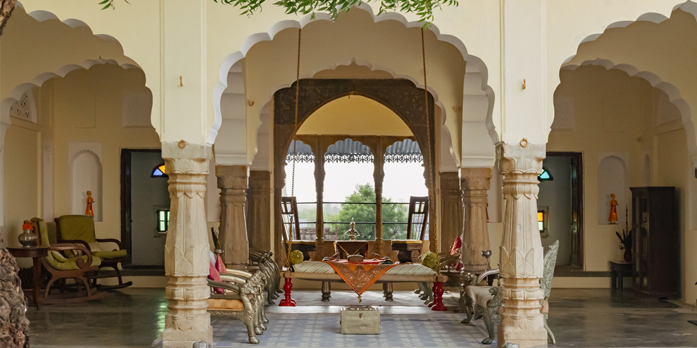 The walls speak at Fort Barli, a 350-year-old heritage hotel in ...