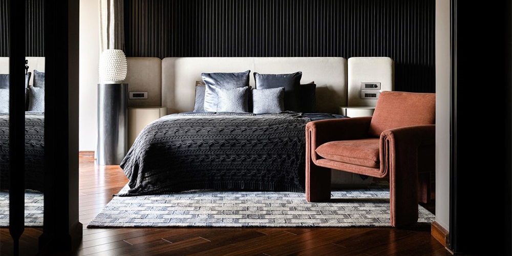 A gallery of statement furniture is Kerala home by Humming Tree