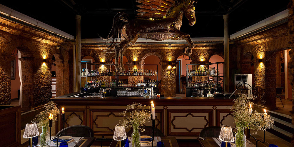 Mystra, restaurant in Goa is a colonial-tropical space by Beyond Designs