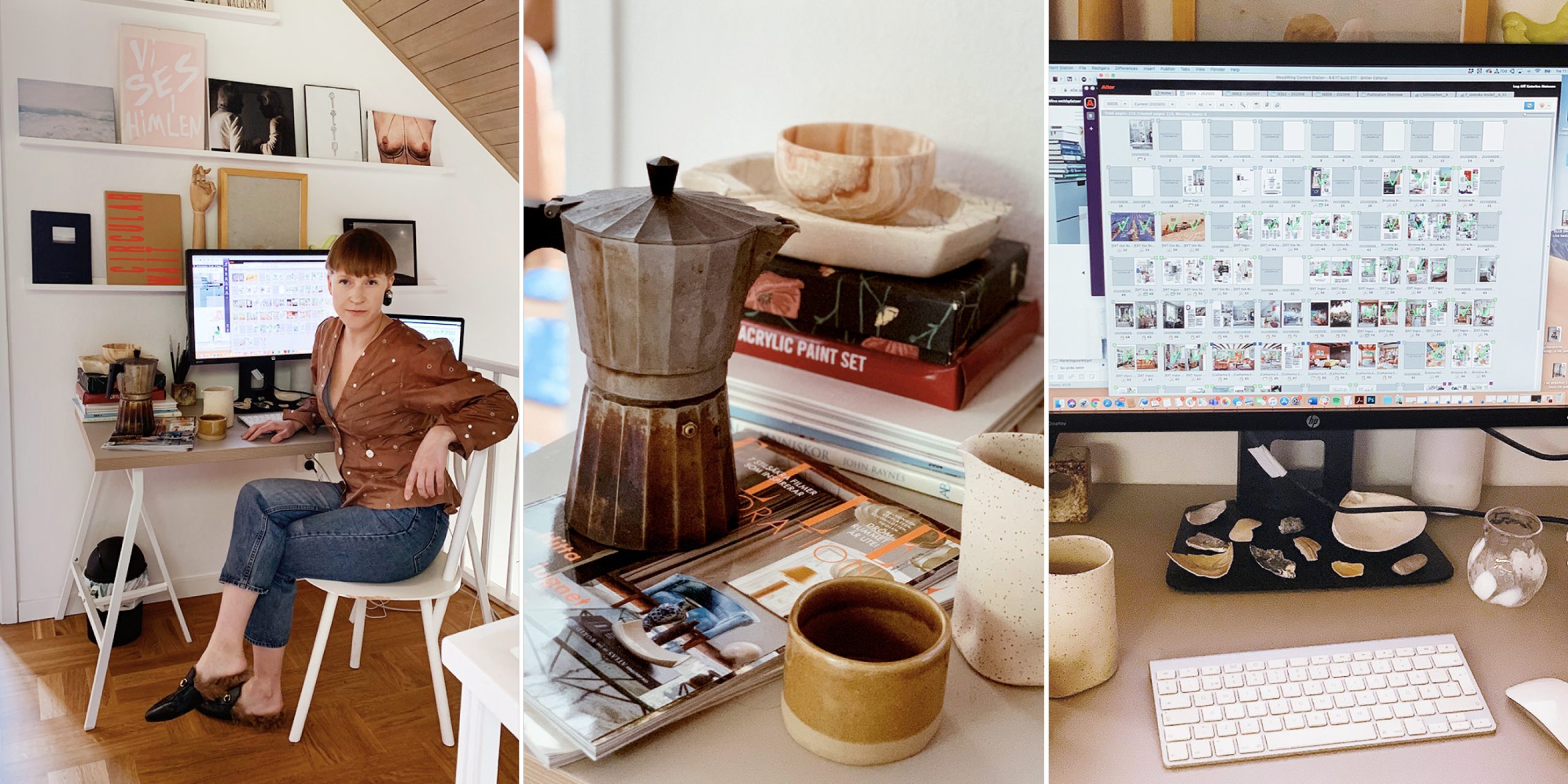 Katarina Matsson, Managing Editor of ELLE Decoration Sweden, invites us ...