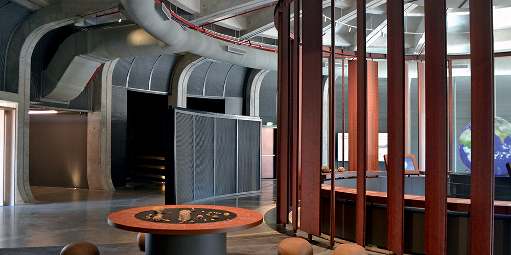 Hopkins Architects designs the Buhais Geology Park Interpretive Centre