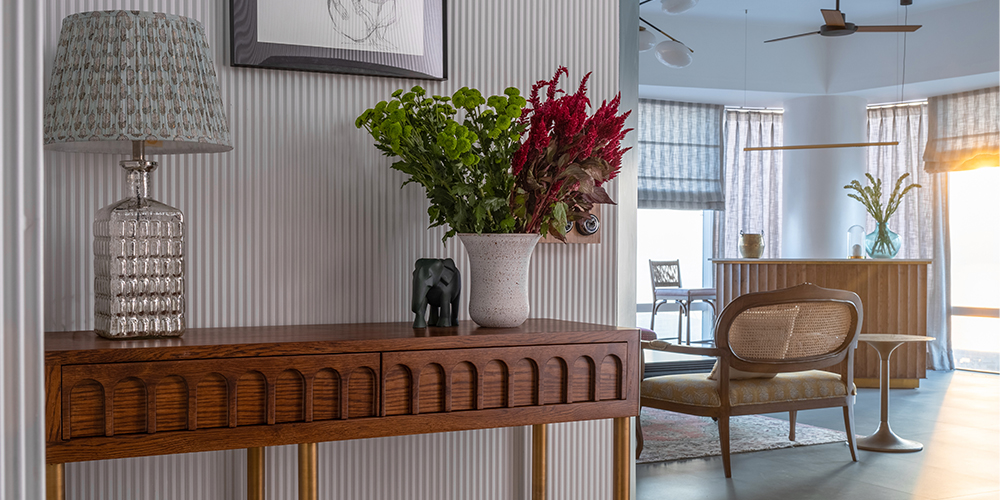 This Worli home by Magnolia Design Studio is a wordly experience in itself