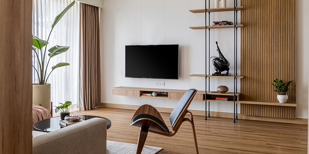 Minimalism meets fluidity in a Bengaluru home imagined by LAB9 Design - Elle Decor