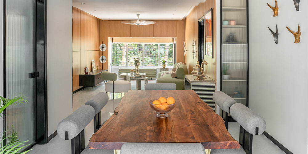 Sankraman Design Studio sculpts a Mumbai home with a tapestry of ...