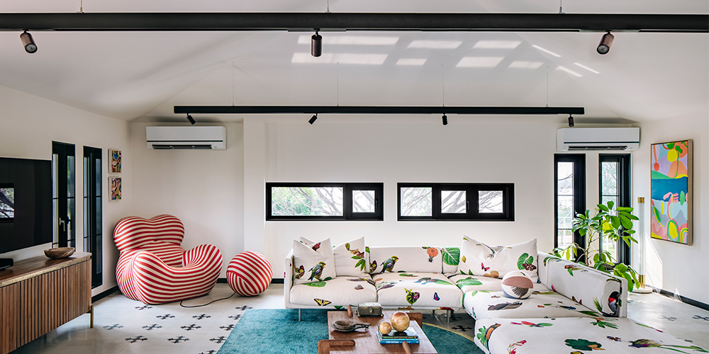 NaaV studio designs a farmhouse in Chilkur, Hyderabad