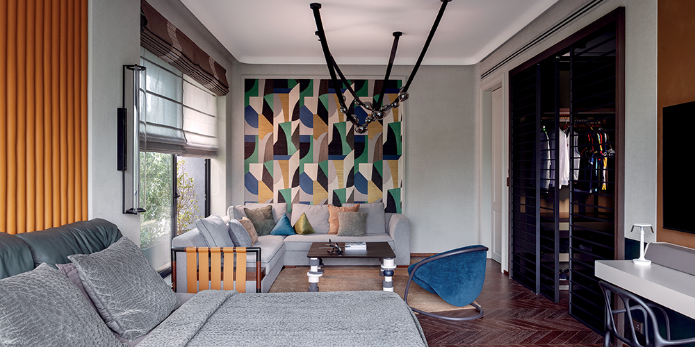 Ajay Arya of A Square Designs designs a nouveau style home in Alipore