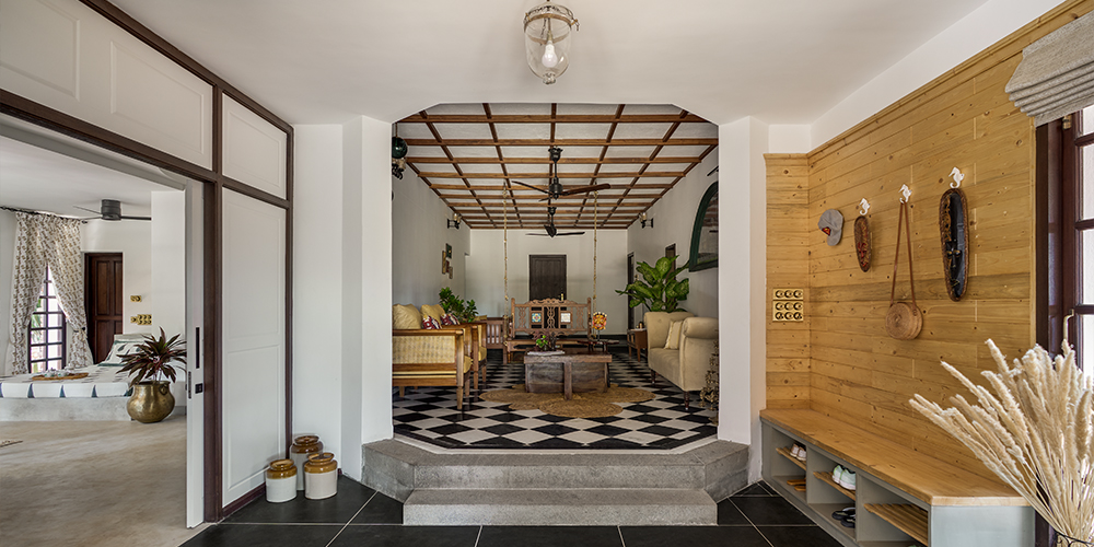 Pondicherry villa by Hohm Design Studio features tropical modernism tales
