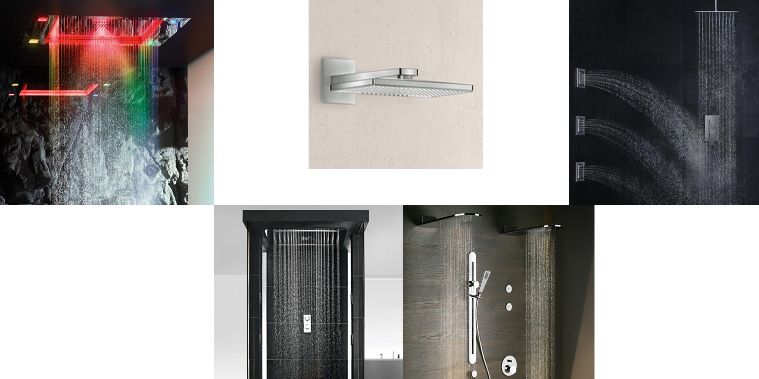 Rain Check: 5 overhead shower systems - Elle Decor
