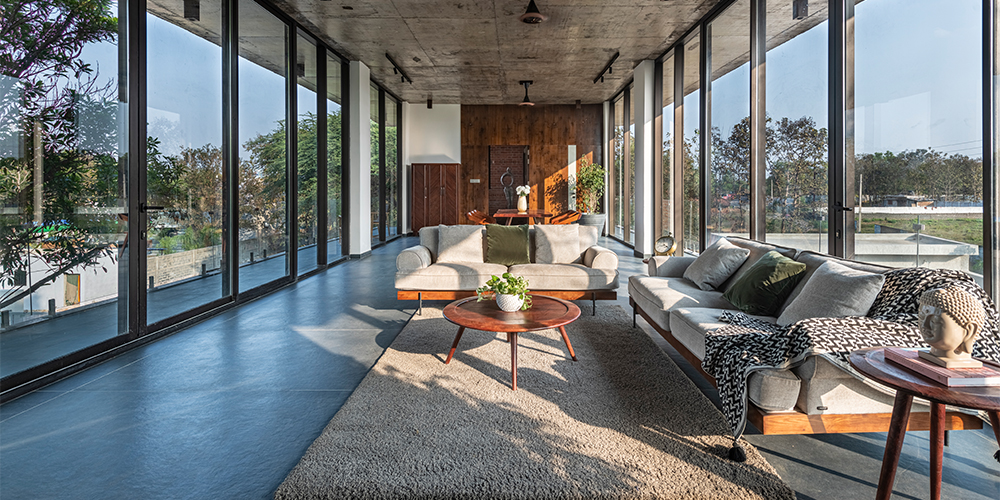 This farmhouse in Raipur is by Rishabh Luniya and Associates