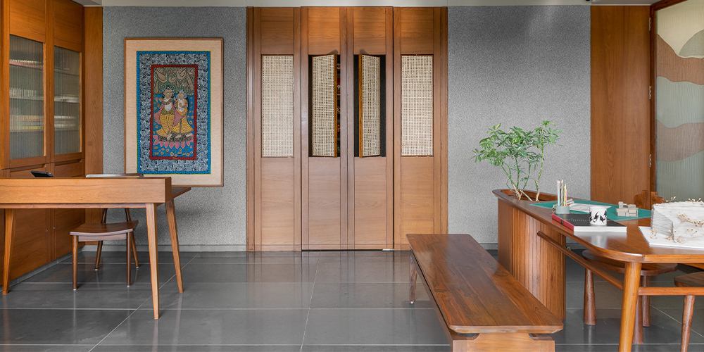 Studio Infinity designs their Pune atelier to be a creative retreat of ...