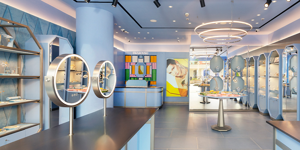 Science and magic coexist in Swarovski's new retail landscape in Mumbai