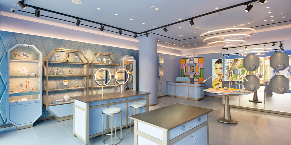 Science and magic coexist in Swarovski's new retail landscape in Mumbai