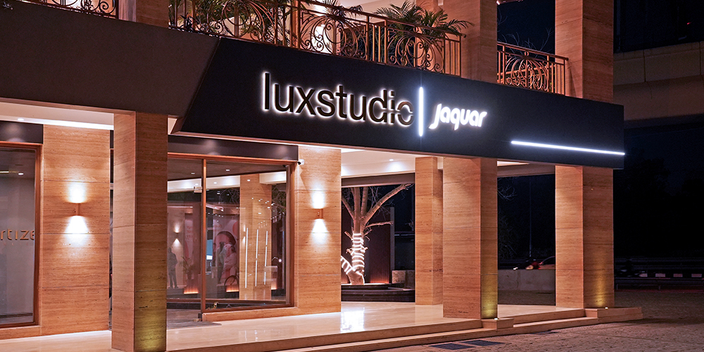 The Lux Studio by Jaquar Lights where Space, Time, and Light merge.