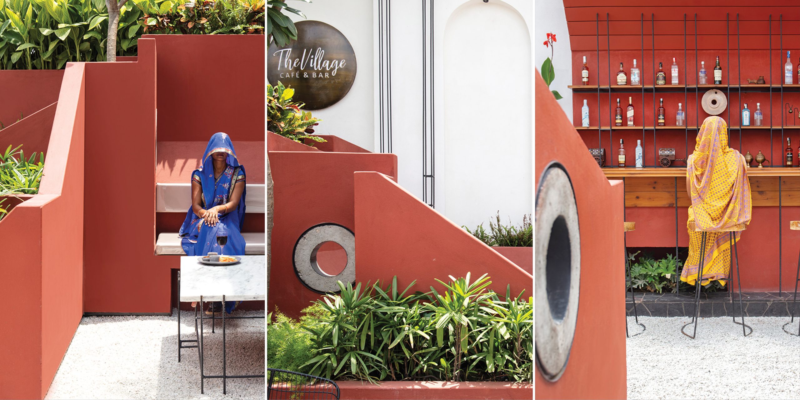 The Village Cafe in Moradabad by Delhi based practice Portal 92 ...