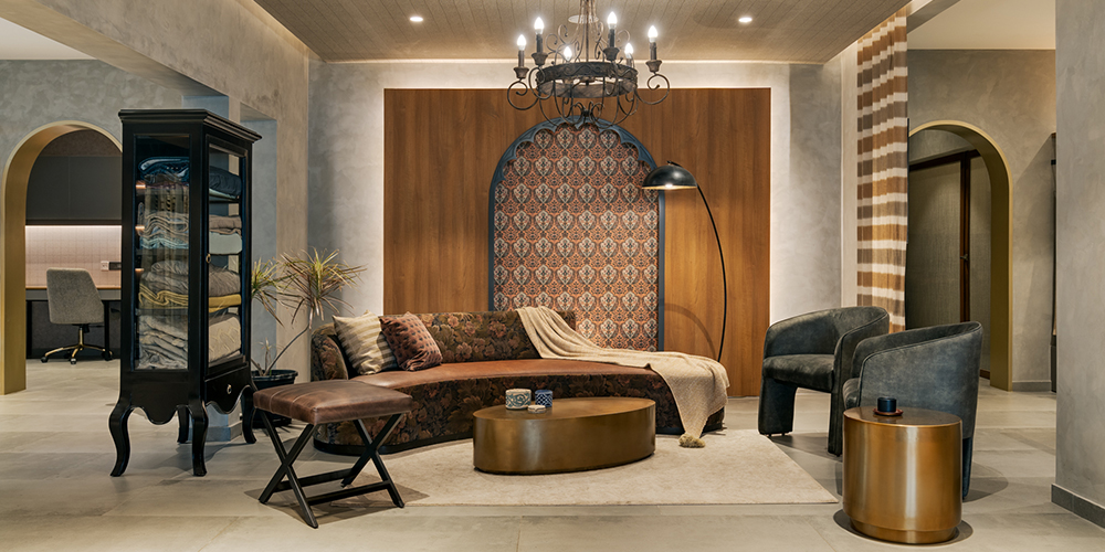 The retail space designed by Studio GSA Architects oozes comforts of home