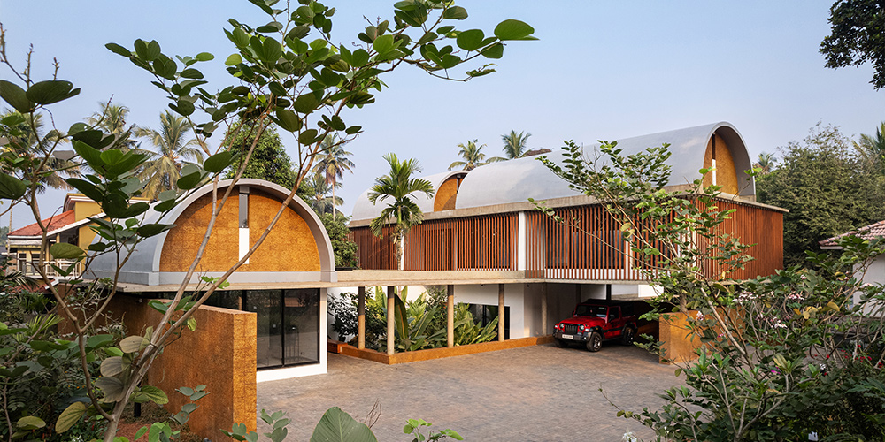 Laterite takes centre stage in this Kerala home by LIJO.RENY.architects
