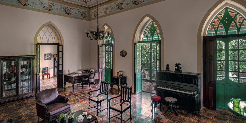 This Portuguese-styled Goan villa is over 100 years old
