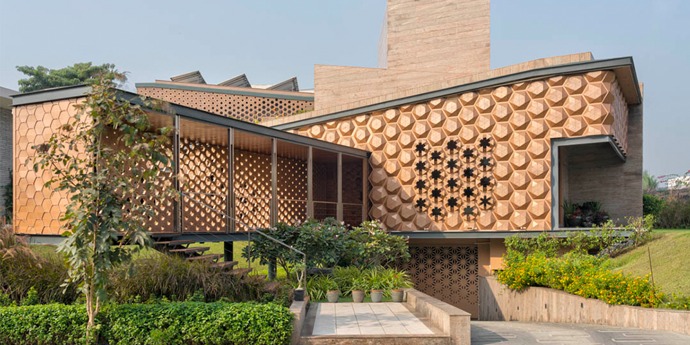 This Surat home by OpenIdeas Architects is a ‘hive’ of sustainable and ...