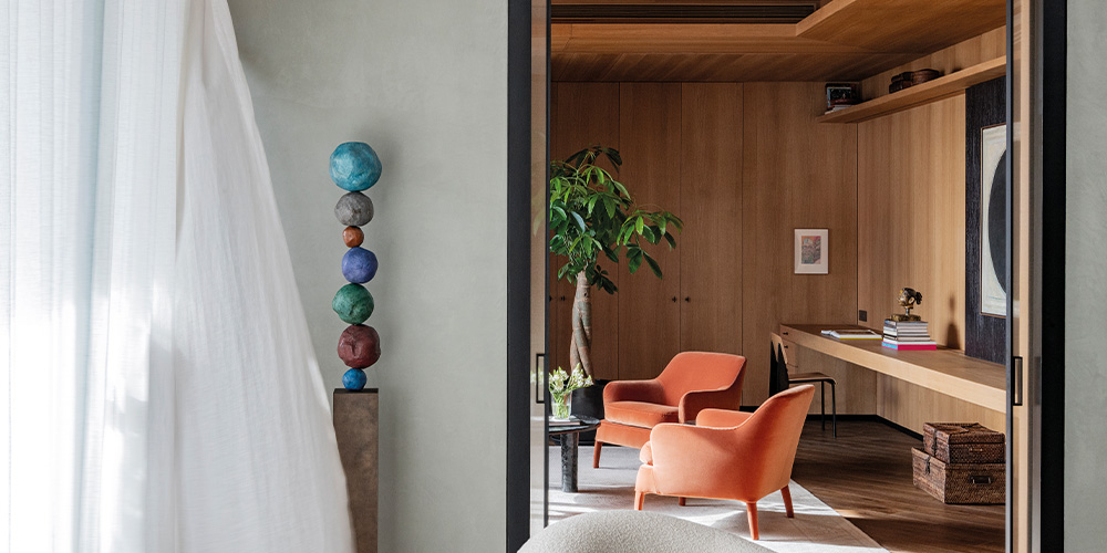 Ravi Vazirani and Vashali Kamdar design a home in South Mumba