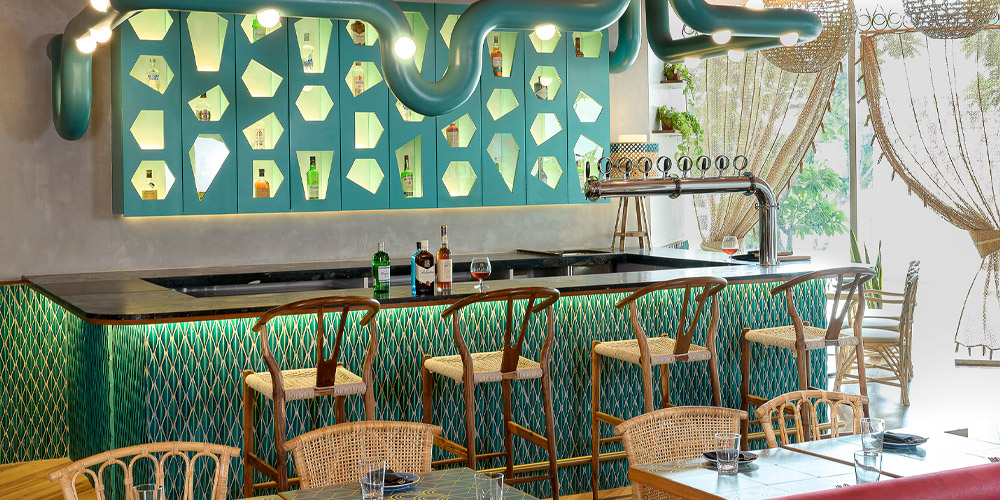 Vietnames restaurant Nho Saigon in BKC Mumbai by MuseLab x Jetsons