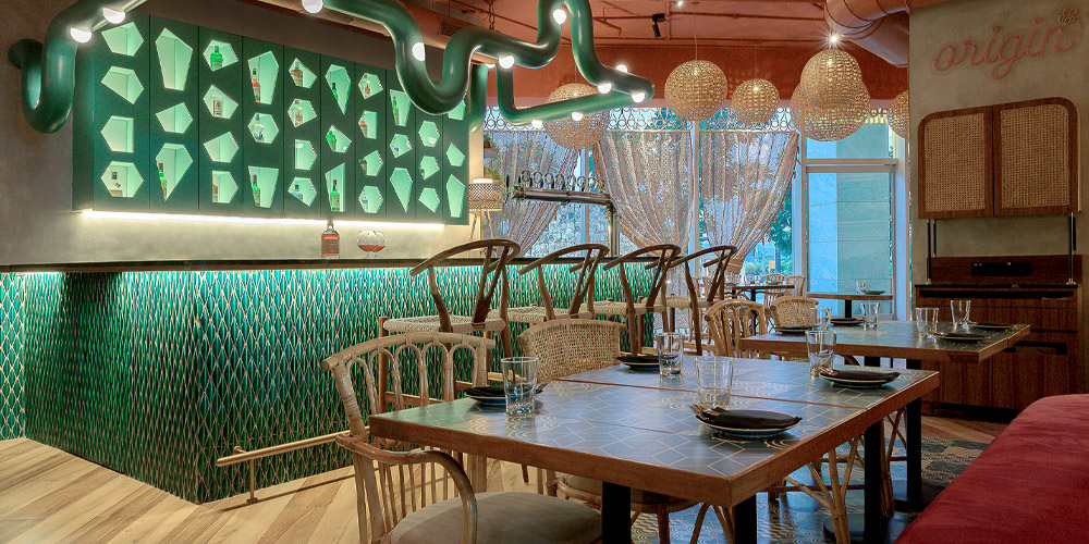 Vietnames restaurant Nho Saigon in BKC Mumbai by MuseLab x Jetsons