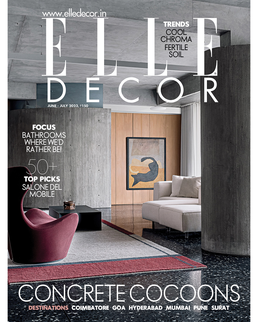 Elle Decor India—the world's #1 homes and interiors magazine