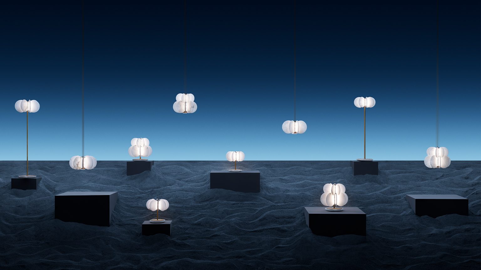 White Teak by Asian Paints and atelier oï reimagine lighting as art ...