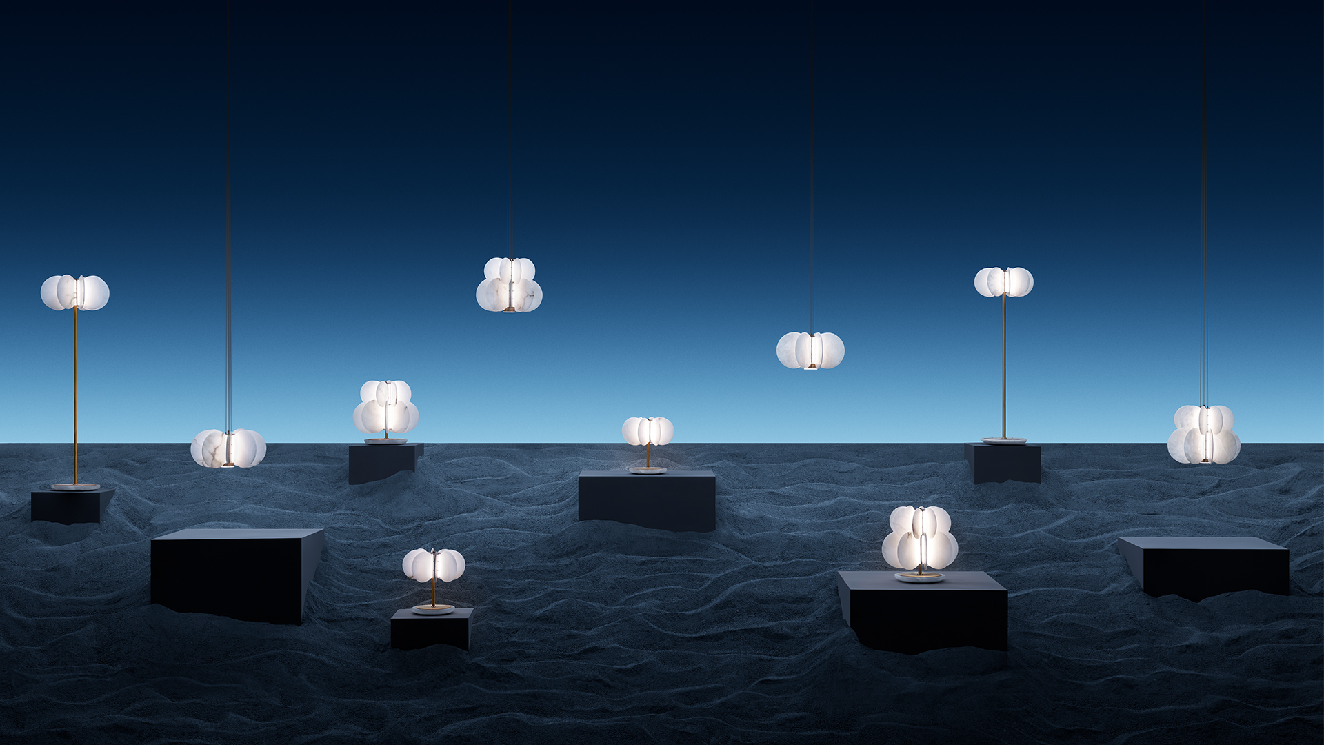 White Teak by Asian Paints and atelier oï reimagine lighting as art ...