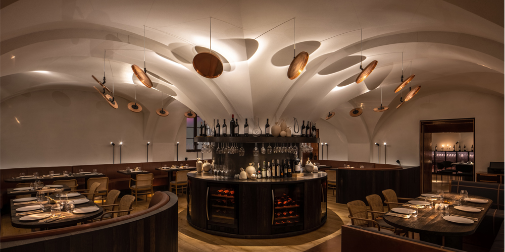 Relish an architectural delight at YOD Group's Samna Restaurant in Kyiv